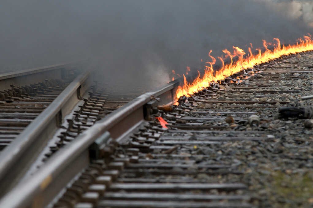 Train Derailment Sparks Fire | Informing America